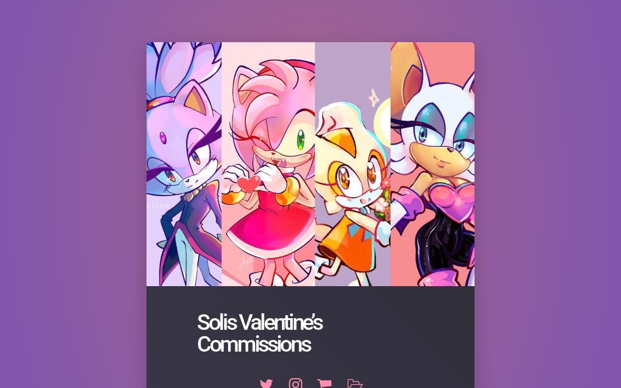 Solis Valentine Commissions